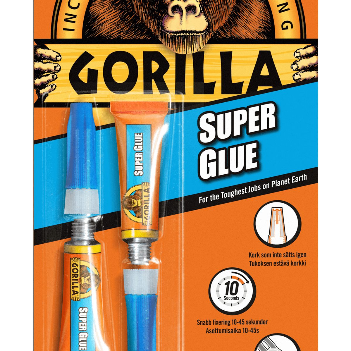 Gorilla Superlim Mini 2x3g – SEAB AB